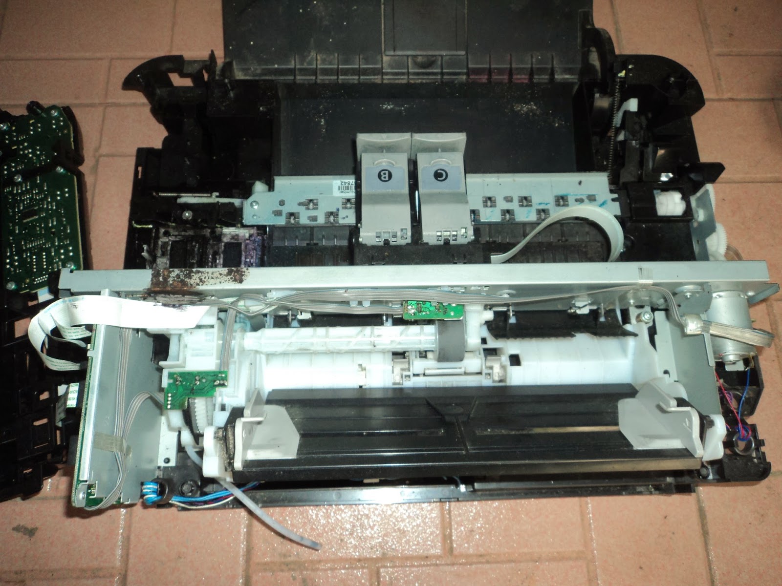 Elektronik Service: CANON MP 287 DISASSEMBLY
