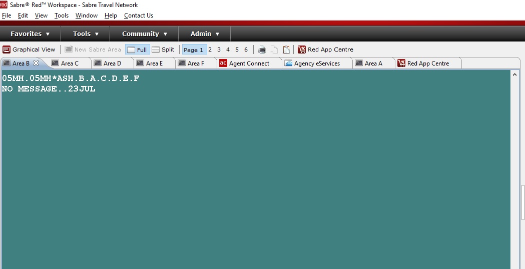 Sabre : Sing-in and Sing-out of Sabre System
