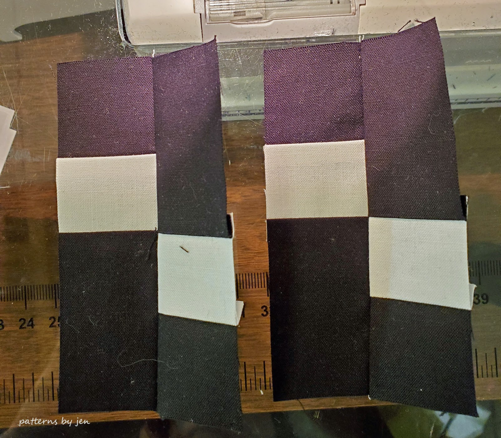 Patterns By Jen: Introducing Checkered Rainbow - 2019 Color Challenge Quilt