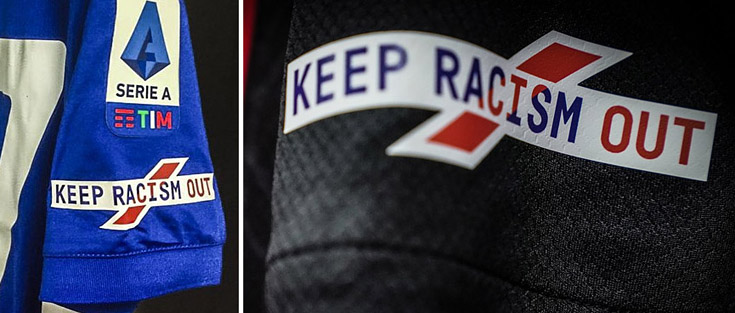 Football teams shirt and kits fan: Serie A Special 2020-21 "Keep Racism ...