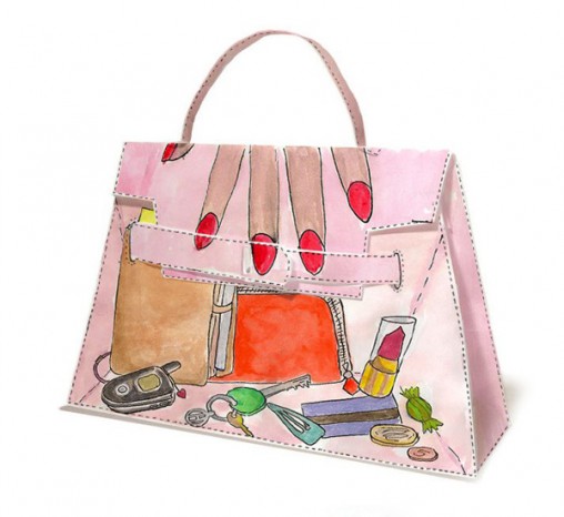 CoCo Celine: Hermes Kelly Paper Bag