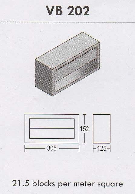 PRECAST COMPRESSED SLAB / CONCRETE GRATING: VENTILATION BLOCK
