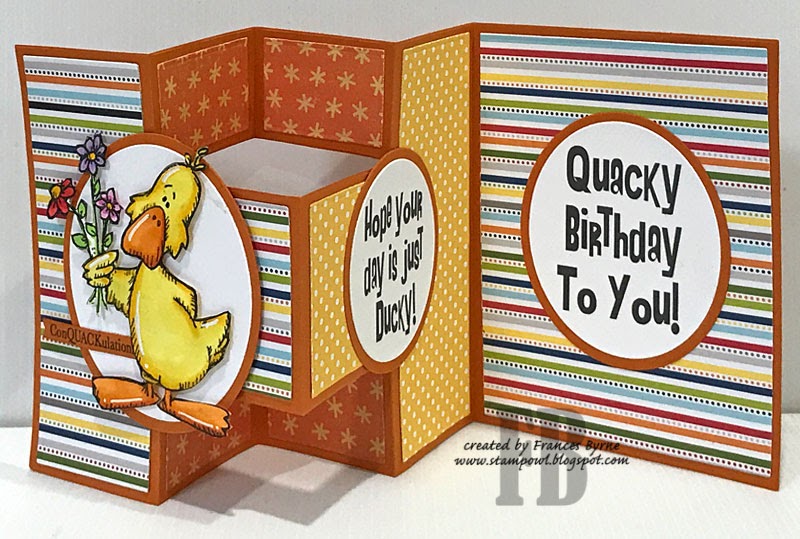 StampOwl's Studio: ConQUACKulations