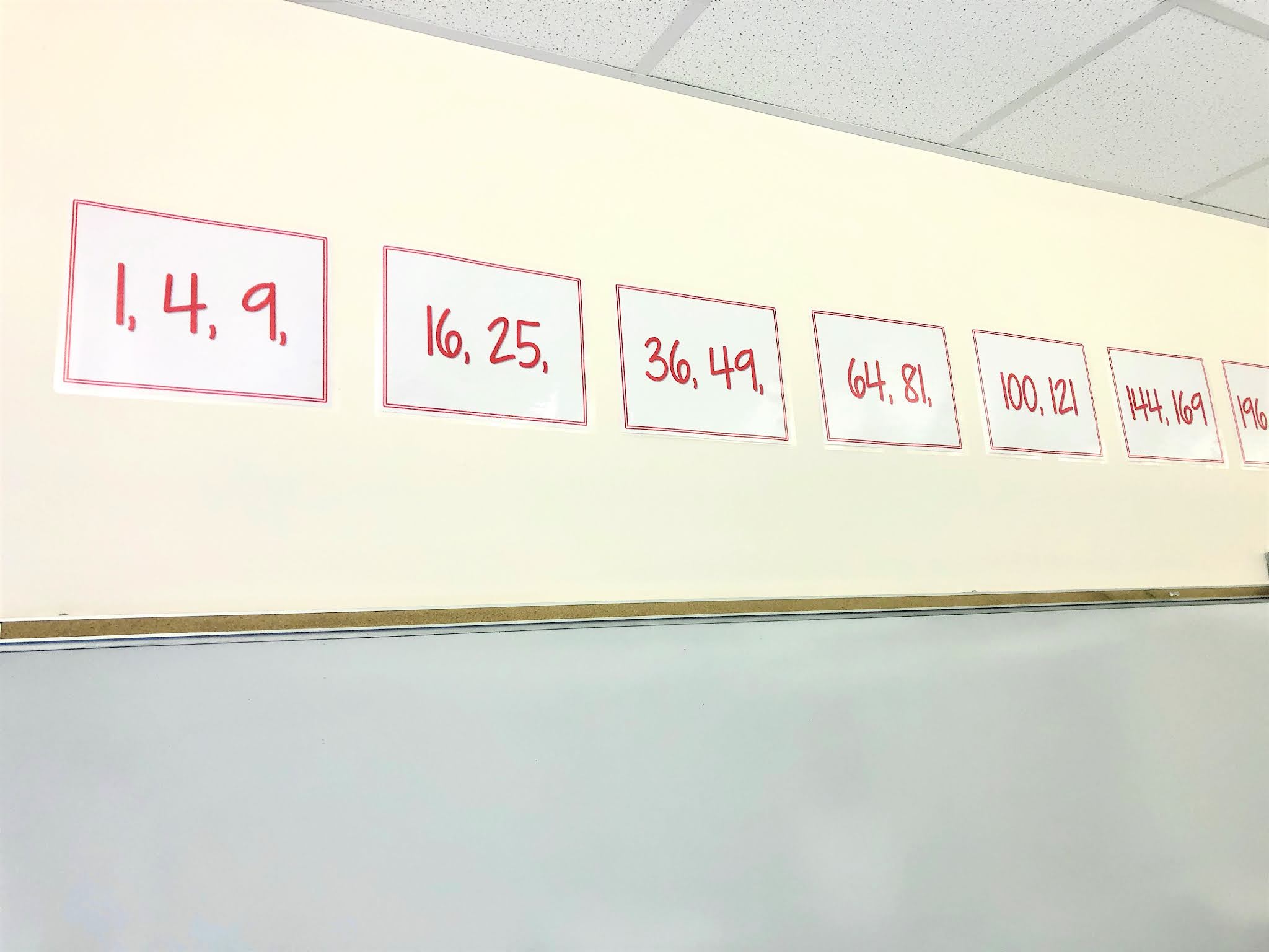 High School Math Classroom Decorating Ideas [Hoff Math]