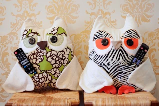 Ideas & Products: Owl Remote Control Holders