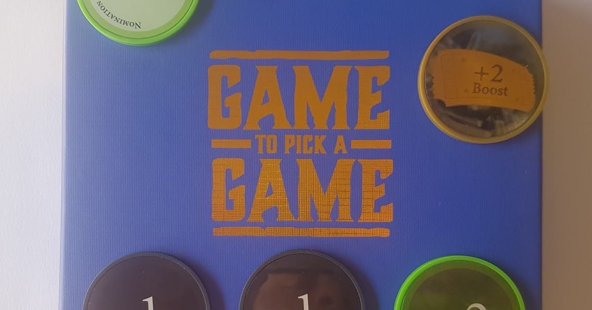Game to Pick a Game: Review