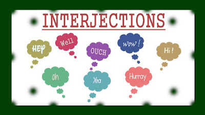 Interjections - English Grammar Questions, english quizzes, questions ...