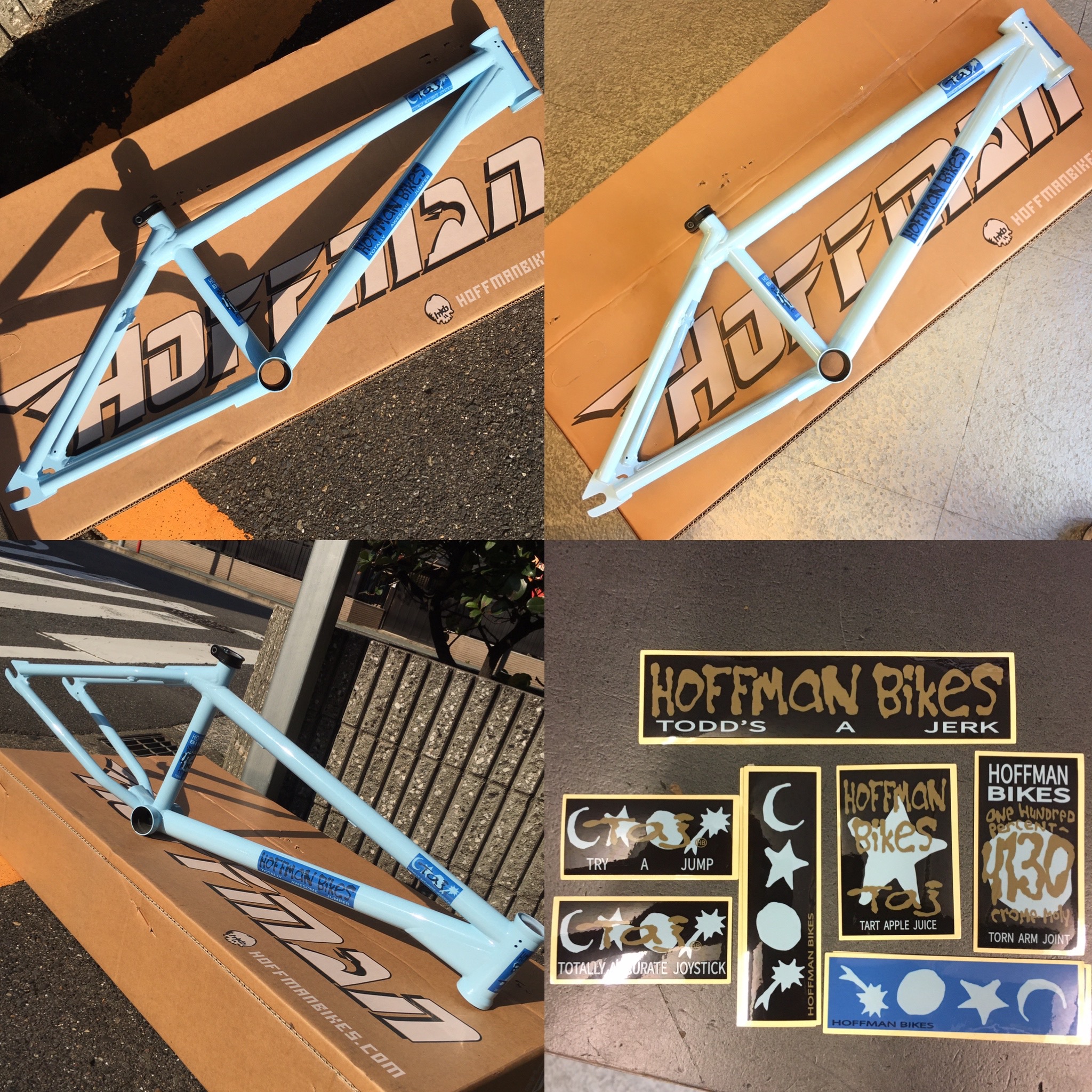FIVESTAR NEWS: HOFFMAN BIKES TAJ FRAME