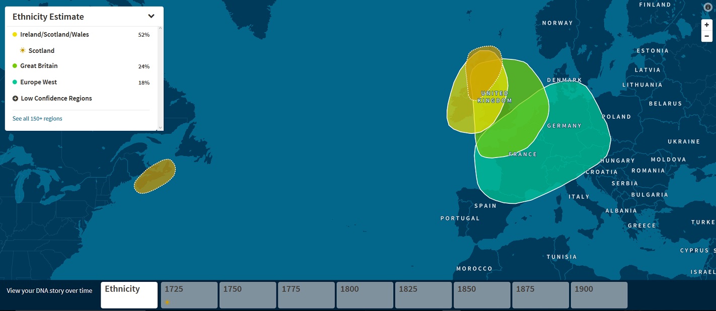 The GENES Blog: Ancestry updates DNA platform ethnicity presentation