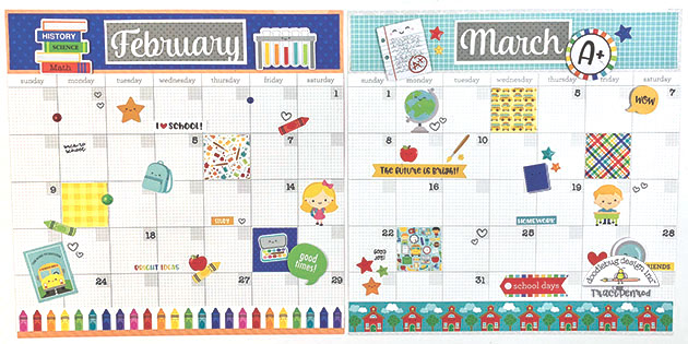 Doodlebug Design Inc Blog: SCHOOL DAYS - 12 MONTH DAILY DOODLES ...