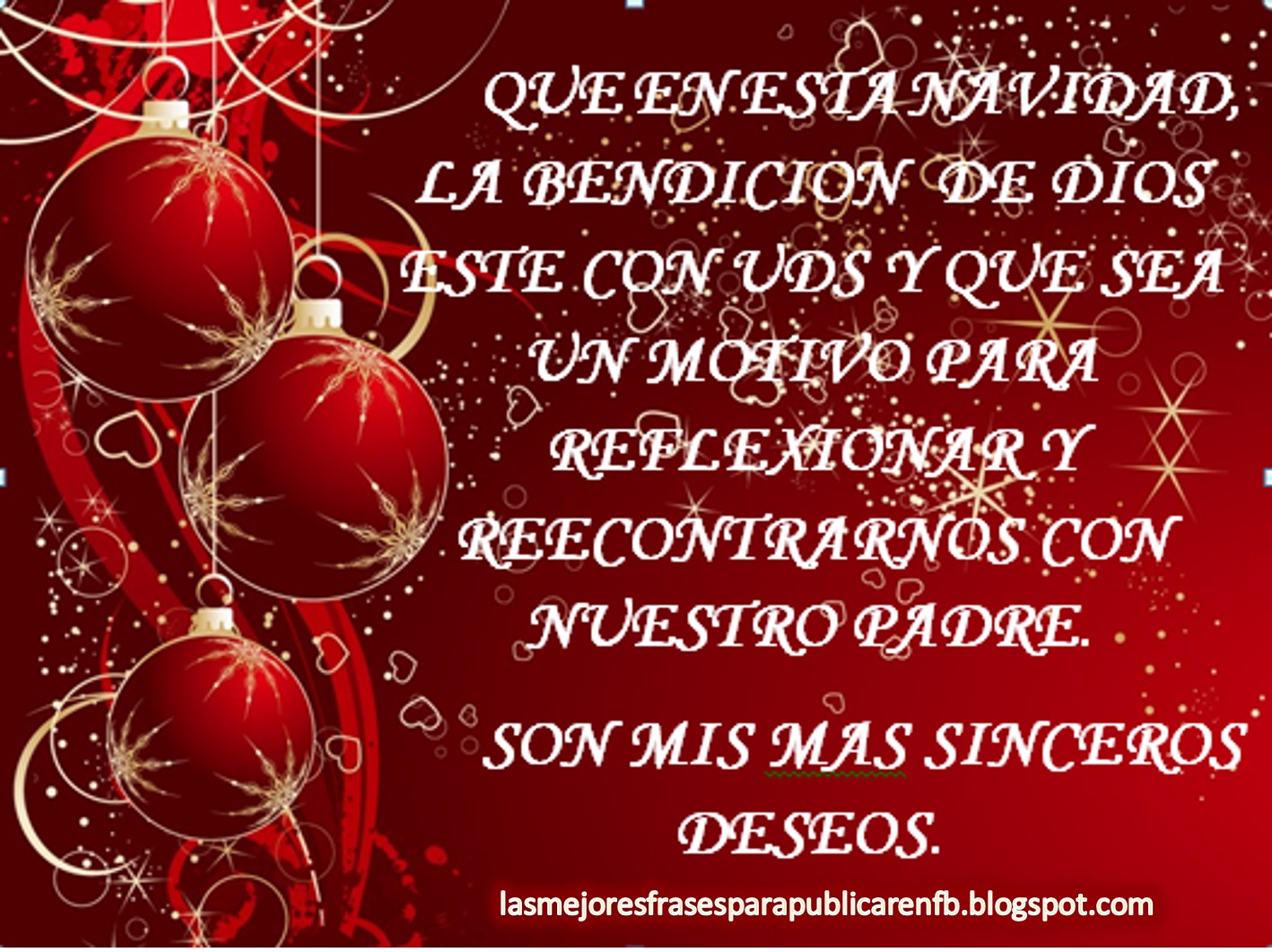 Las Mejores Frases Para Publicar en FB: Frases De Navidad: Que En Esta ...