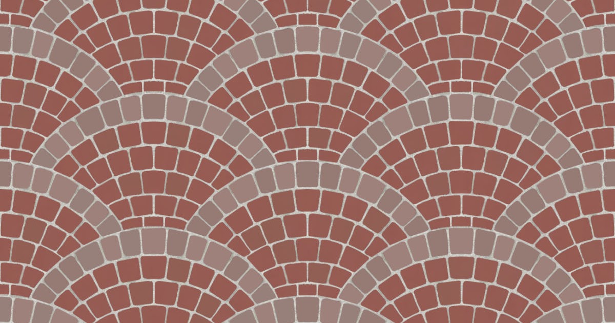 SWTEXTURE - free architectural textures: Fan pattern pavers