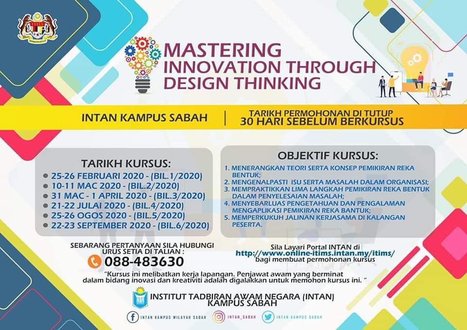 KOLEKSI POSTER HEBAHAN LATIHAN/KURSUS (JAN-MEI 2020)