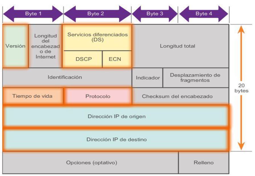 Ingeniería Systems: Encapsulación de IP y Encabezado de paquetes IPv4 ...