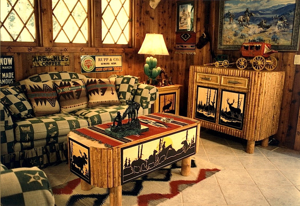 A drifting cowboy: Cowboy Chic -- Armoires, credenzas, and coffee tables