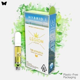 Legion of Bloom Cartridge Strain Review : Alien Cookies