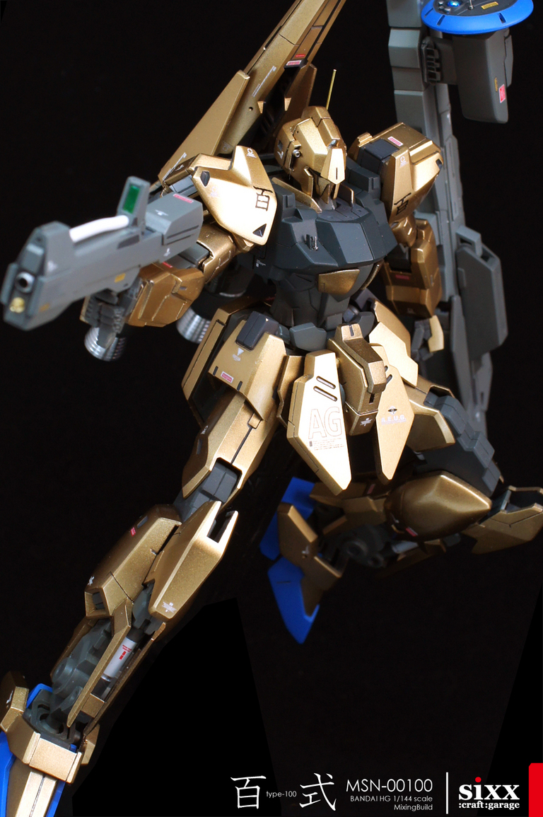 Custom Build: HG 1/144 Hyaku Shiki "Mix"