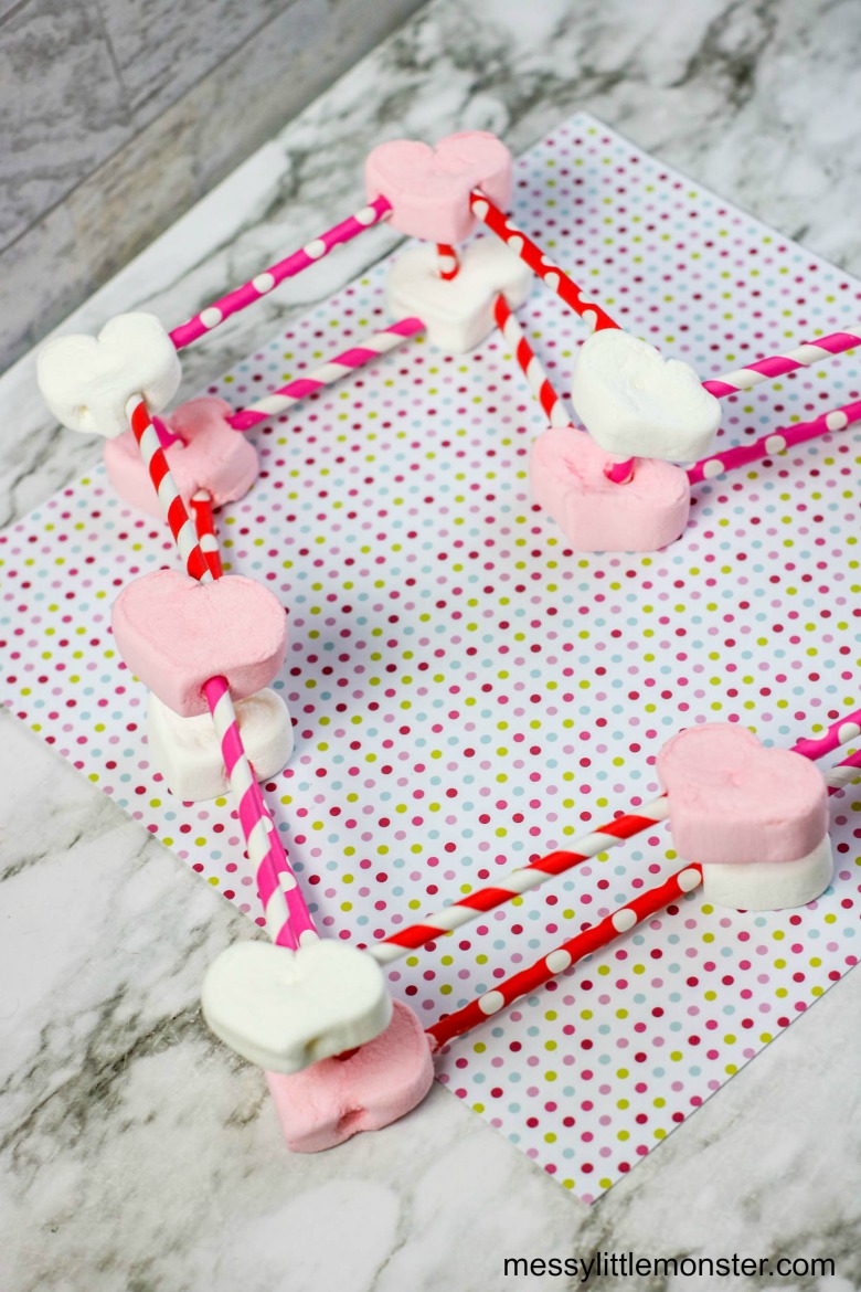 Marshmallow Structures STEM challenge - with a Valentine twist! - Messy ...