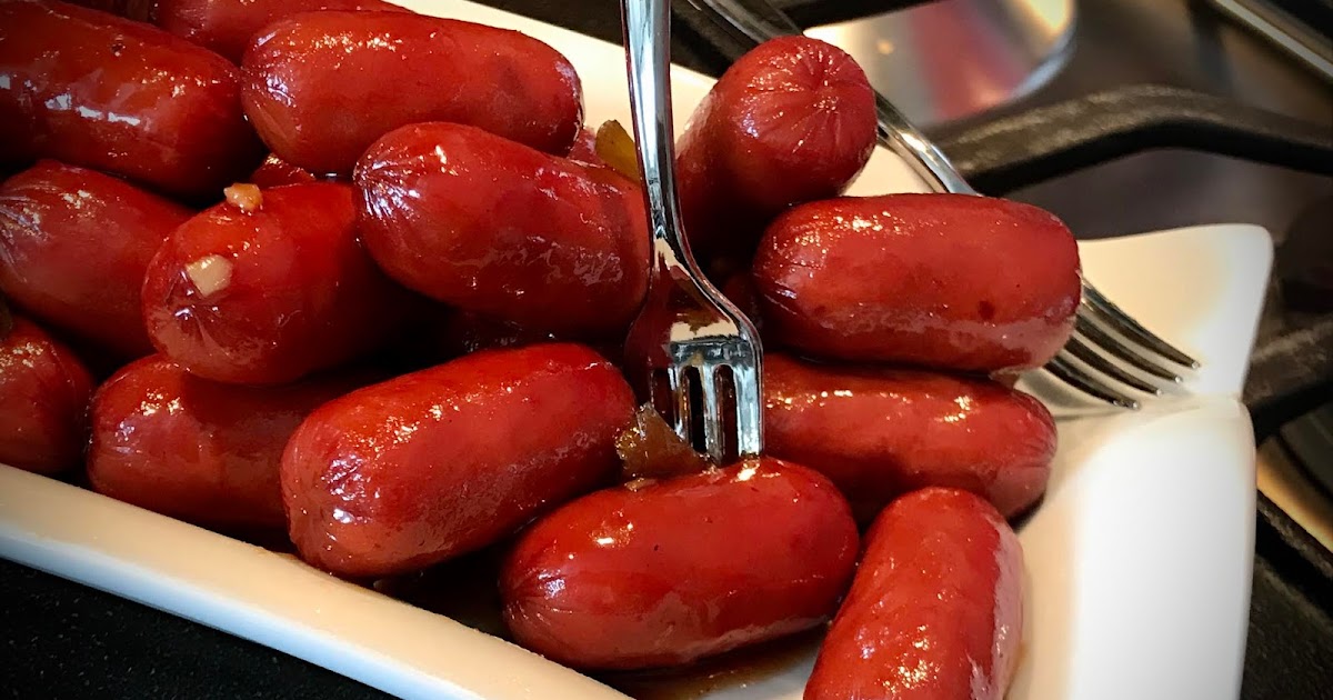Saucisses cocktail dans le sirop d'érable