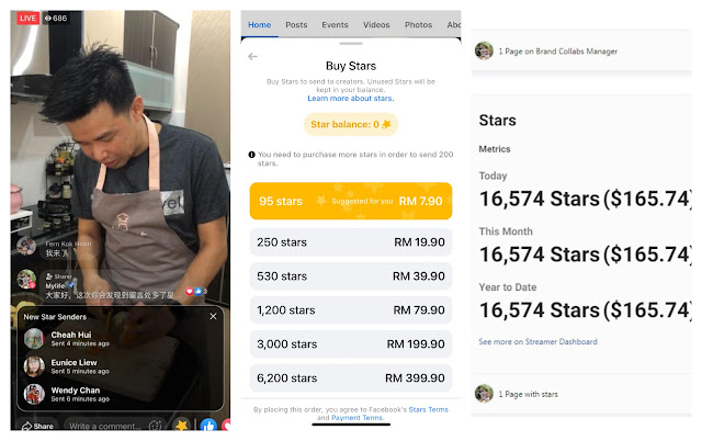 Facebook Stars Sender - 星星功能