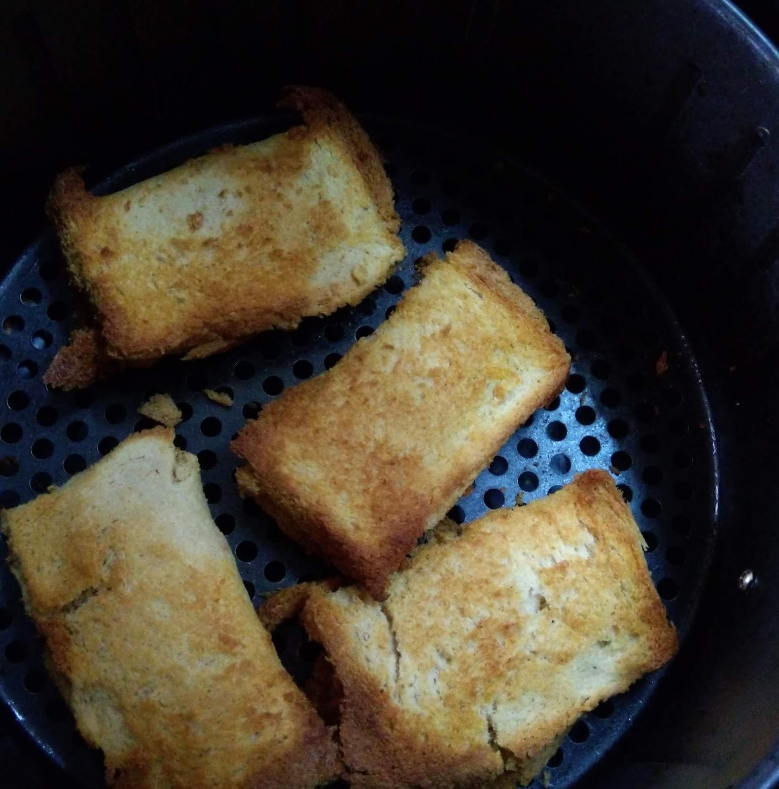 Swadisht Kitchen: Bread Pockets (Airfried Recipe)