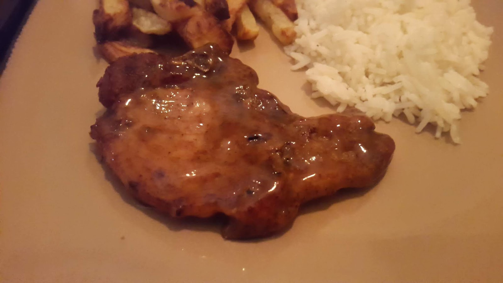 CHULETAS DE CERDO AGRIDULCE EN AIRFRYER