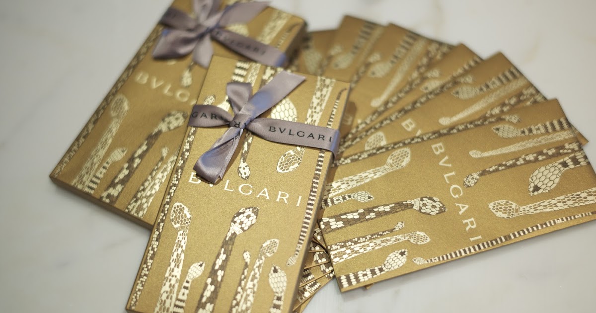 GlobalGoodFood: HongBao Bvlgari designer Red Packet Envelope Chinese ...