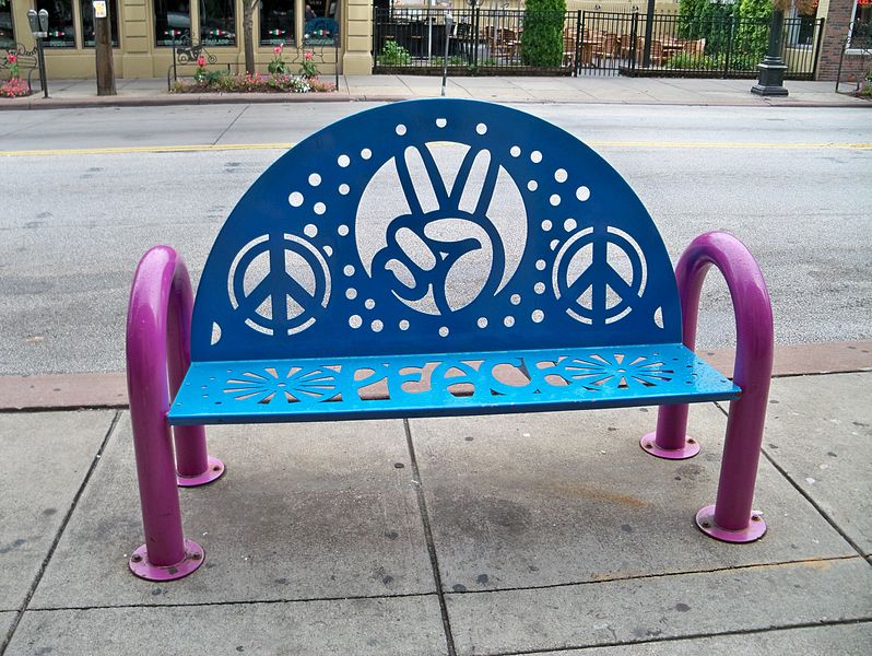 benchsite: Imagine it's World Peace Day