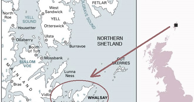 Ultima Thule: Symbister, Whalsay (Shetland), the northernmost hanseatic ...