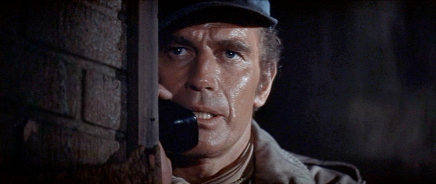 capped.: Charlton Heston in Soylent Green (1973)