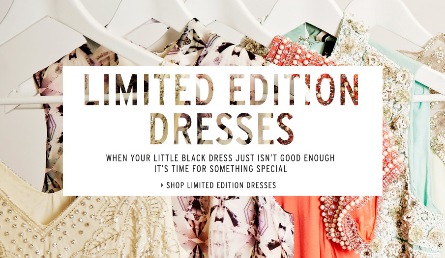 5 Must-Have Limited Edition Dresses from Topshop | Sydney Loves Fashion