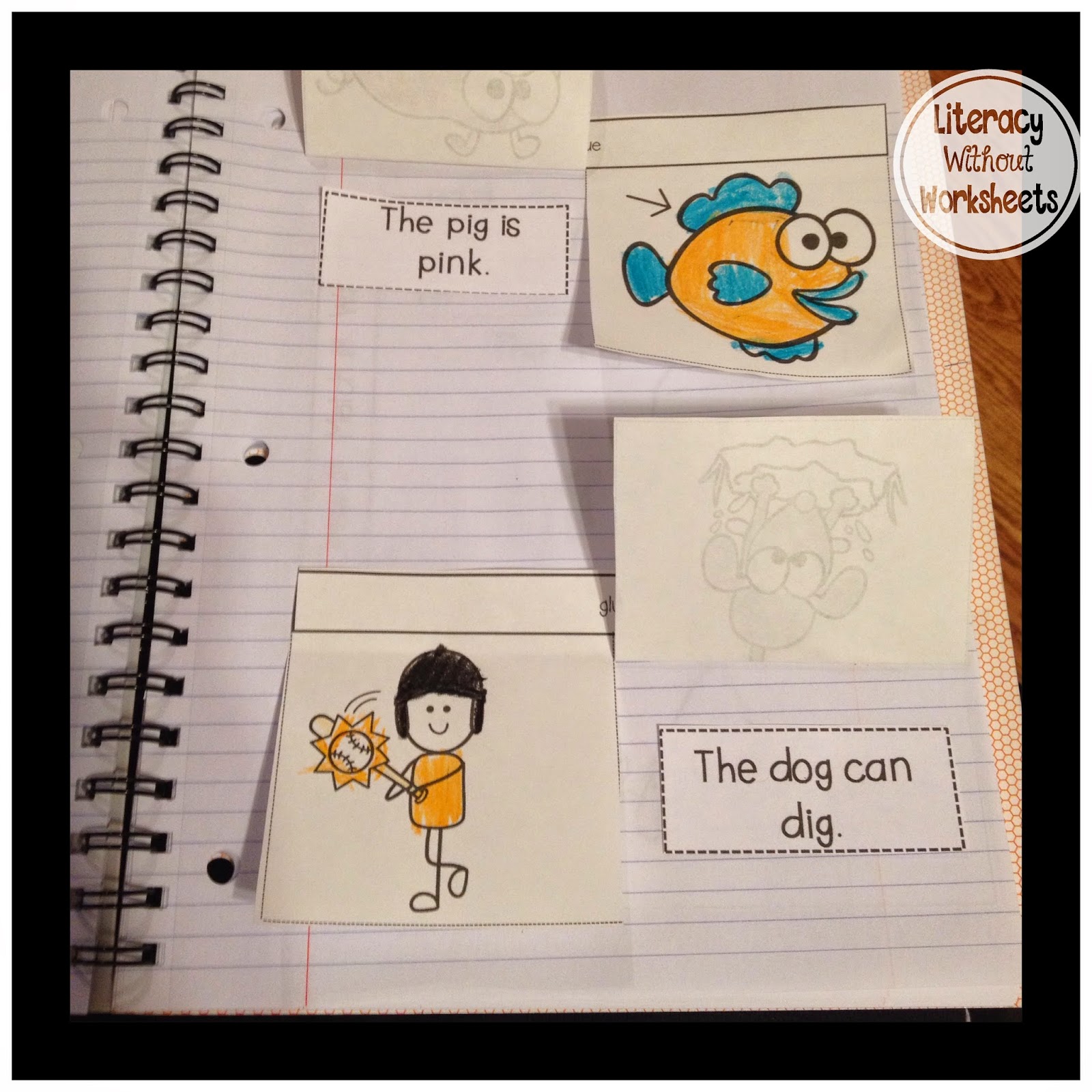 Tried it Tuesday! Interactive Notebooks - Literacy Without Worksheets