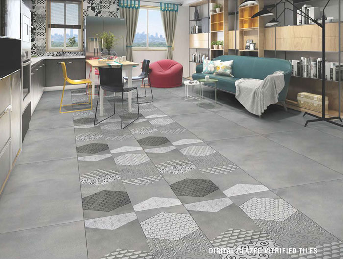Digital Floor Tiles | Digital GVT Tiles | digital glosy floor tiles ...