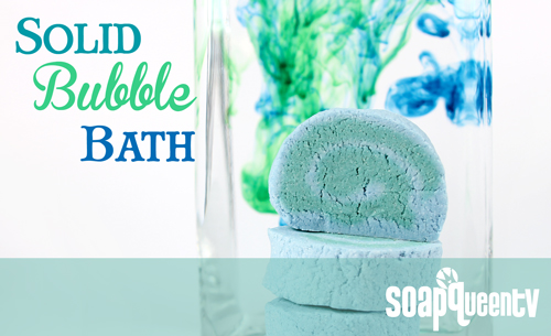 Making Scentz (aka Homemade Bath Products): How To Make Solid Bubble Bath