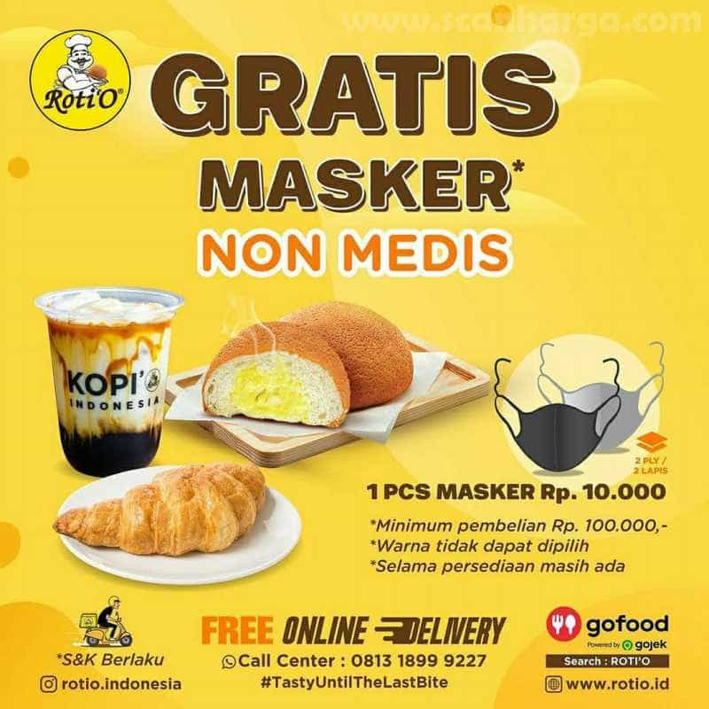 Promo Roti 'O Terbaru September 2020 - scanharga