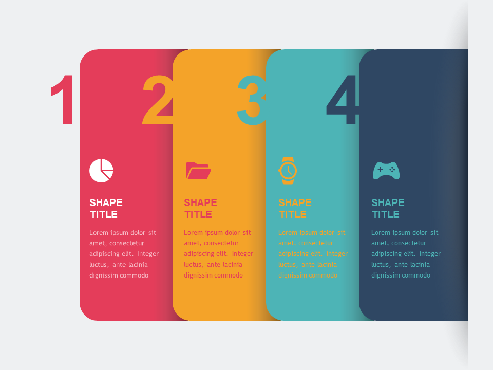 Tab Number List PowerPoint Template - PowerPoint Free