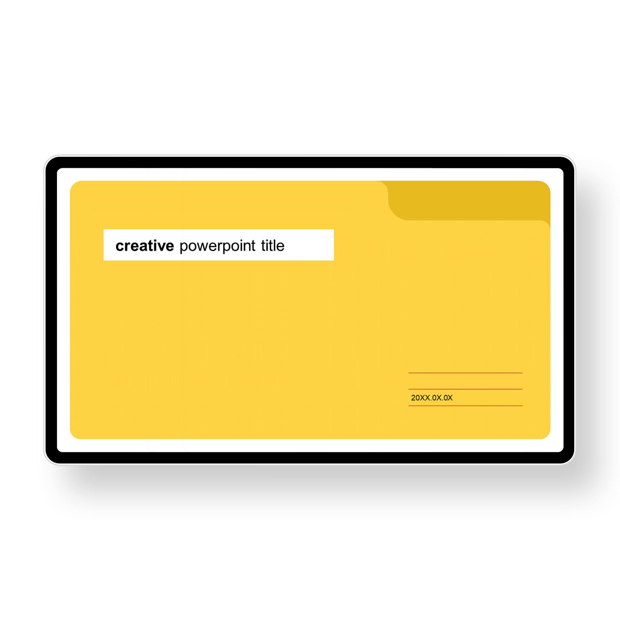Document Folder PowerPoint Templates - PowerPoint Free