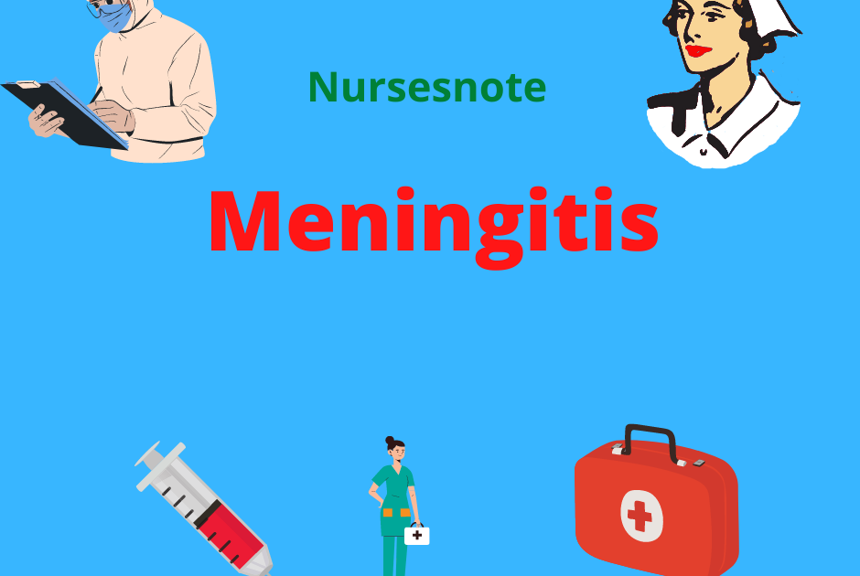 MENINGITIS RISK FACTORS TREATMENT NURSING INTERVENTION - Nurses Note