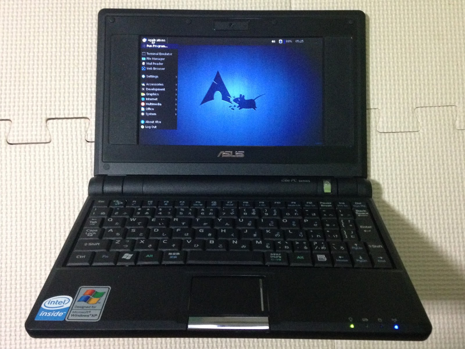 わかりました !: Install Arch Linux pada Asus Eee PC 4G