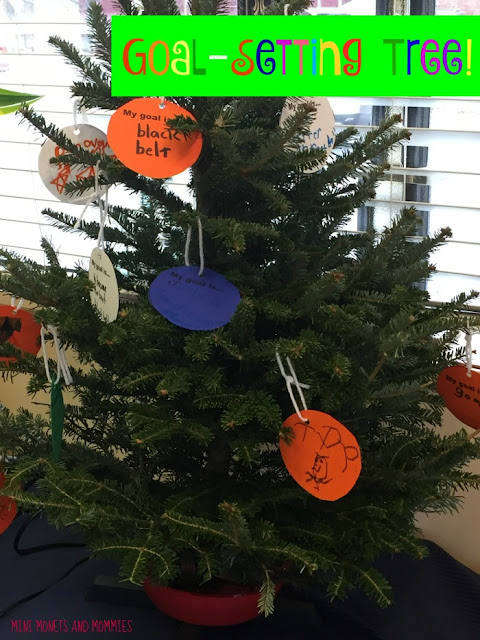 Mini Monets and Mommies: Kids' Goal Setting Art Activity: Christmas ...