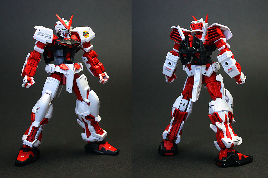 HG 1/144 Gundam Astray Red Frame (Flight Unit) + Caletvwlch Painted Build