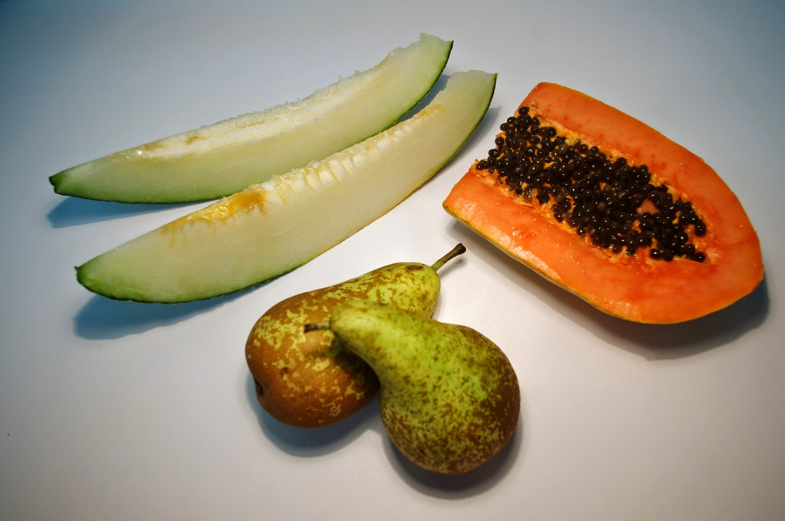 Explora Gourmet: Smoothie de papaya, pera y melón