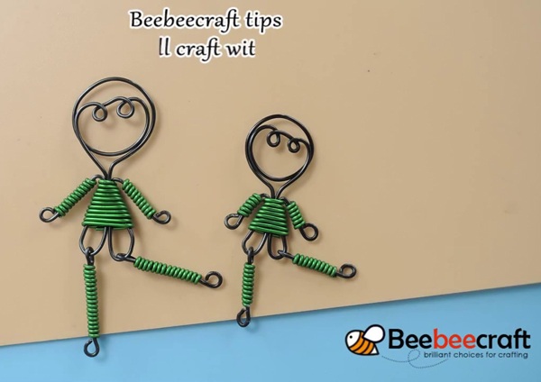 Another Adorable Wire People Tutorial / The Beading Gem