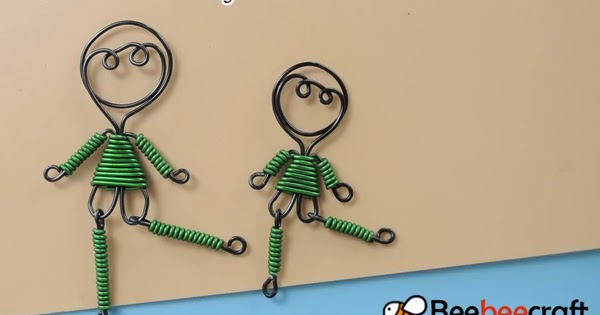 Another Adorable Wire People Tutorial / The Beading Gem