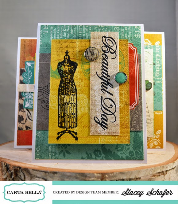 Stacey's Stamping Stage: Carta Bella - Yesterday Card Set
