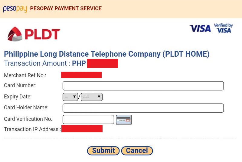 A Life's Journey: How To Pay PLDT Bill via Citibank Credit Card?