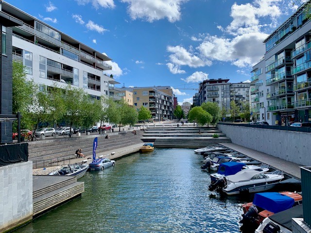 Waterfront Walk in Hammarbyhamnen & Hammarby Sjöstad