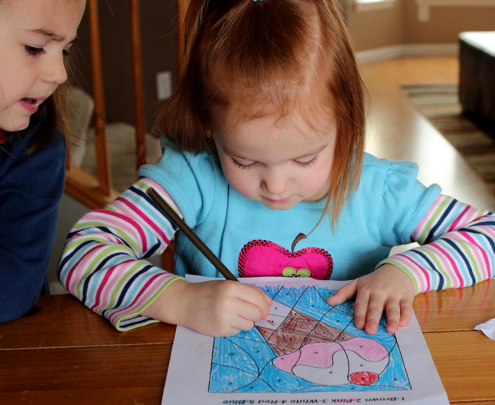 Toddler Boredom Busters: Color a Mosaic
