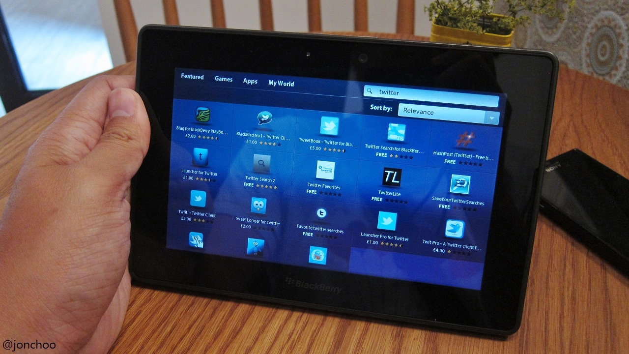 jonchoo: Blackberry Playbook review
