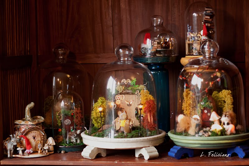 Domythic Bliss: Bell Jars and Belle Displays